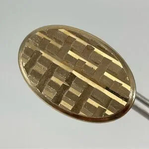 SWANK | Accessories | Vintage Swank Cufflinks Gold Tone Oval Stylized ...